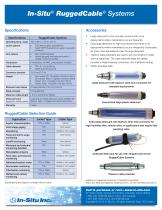 RuggedCable System - In-Situ - PDF Catalogs | Technical Documentation ...