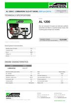 AL 1200-E - Inmesol - PDF Catalogs | Technical Documentation | Brochure