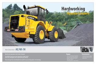 Wheel Loaders HL740-7A - Hyundai Construction Equipment Americas, Inc ...