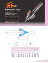Multi-Use Live Center - Riten Industries - PDF Catalogs | Technical ...