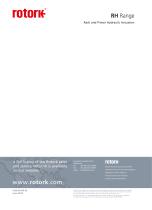 RH Range - Rotork - PDF Catalogs | Technical Documentation | Brochure