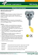 RG3 Rotary Level Sensor - 4B Braime Components - PDF Catalogs ...