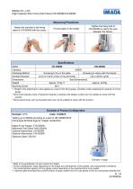 CW-5000N - IMADA - PDF Catalogs | Technical Documentation | Brochure
