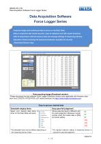 Force logger - IMADA - PDF Catalogs | Technical Documentation | Brochure