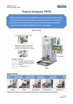 FRTS series - IMADA - PDF Catalogs | Technical Documentation | Brochure