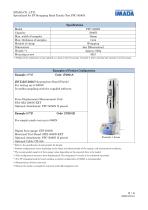PPC-5000N - IMADA - PDF Catalogs | Technical Documentation | Brochure