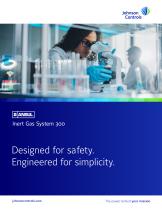 Clean agent fire extinguishing system - IGS-300 - ANSUL - inert gas