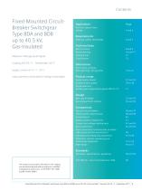 Fixed-Mounted Ci i rcut-Breaker Switchgear Type 8DA and 8DB up to 40.5 ...