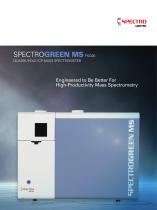 Inductively coupled plasma spectrometer - SPECTROGREEN MS - SPECTRO ...