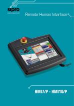 Remote Human interface HMI - Sipro srl - PDF Catalogs | Technical ...
