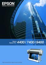 Epson Stylus Pro 7400 - EPSON Europe - PDF Catalogs | Technical ...