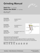 Sash Pro/Stable Saw Blade - KANEFUSA - PDF Catalogs | Technical ...