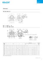 Gear pumps BT/BTH - KRACHT GmbH - PDF Catalogs | Technical Documentation | Brochure