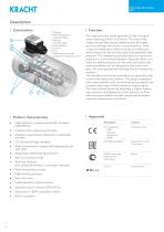 Screw type flow meters SVC - KRACHT GmbH - PDF Catalogs | Technical ...
