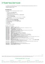 easySpiralProMilk_FT_EN - Interscience - PDF Catalogs | Technical Documentation | Brochure