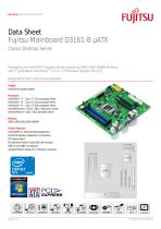 Fujitsu Mainboard D3161-B - Fujitsu - PDF Catalogs | Technical ...
