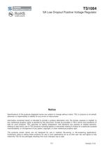 TS1084CM Power Management Ics-Linear Voltage Regulator-Low Dropout ...