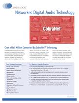 CobraNet® Audio Networking Processor Series - Cirrus Logic - PDF Catalogs | Technical ...
