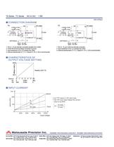 TA/TC Series - Matsusada - PDF Catalogs | Technical Documentation ...