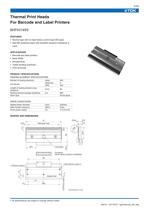 [BHF/BHP] Series for Barcode Printers, and Label Printers - TDK ...