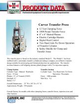 Transfer Press - Carver Inc. - PDF Catalogs | Technical Documentation ...
