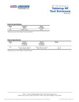 5201 Tabletop RF Test Enclosure - ETS Lindgren - PDF Catalogs ...