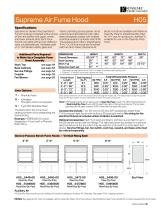 SUPREME AIR - Laboratory Fume Hoods - Kewaunee Scientific Corporation ...
