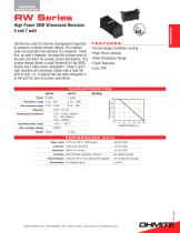 Wirewound RW5 and RW7 Series - Ohmite - PDF Catalogs | Technical ...