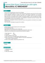 LED lighting MM3460 - Mitsumi Electric - PDF Catalogs | Technical ...