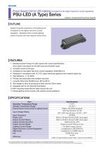 PSU-LED (A Type) Series Power Supply Unit for LED Lighting (Compliant ...