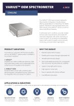 Datasheet-Varius-OEM- - Avantes - PDF Catalogs | Technical ...