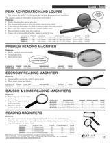 loupes - hand - START International - PDF Catalogs | Technical ...