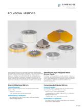 POLYGONAL MIRRORS - Cambridge Technology - PDF Catalogs | Technical ...