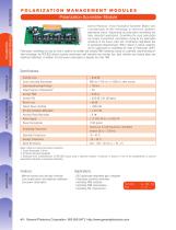 4 Axis Polarization Scrambler Module - General Photonics - PDF Catalogs ...