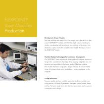 FLEXPOINT® Laser Modules - LASER COMPONENTS - PDF Catalogs | Technical Documentation | Brochure