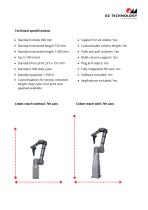 XtendR Cobot Lifting Column - X2 Technology - PDF Catalogs | Technical Documentation | Brochure