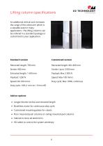 XtendR Cobot Lifting Column - X2 Technology - PDF Catalogs | Technical Documentation | Brochure