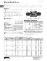 Check Valves, Filters and Relief Valves - Parker Hannifin France SAS ...
