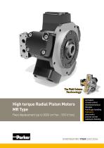 High torque Radial Piston Motors MR Type - Parker Hannifin France SAS ...