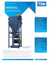 Vertical Auger Mixer - TSM Control Systems - PDF Catalogs | Technical ...