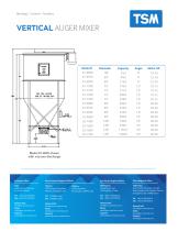 Vertical Auger Mixer - TSM Control Systems - PDF Catalogs | Technical ...