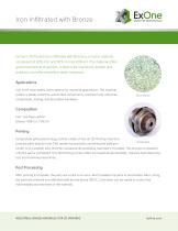 Iron/Bronze Matrix - ExOne - PDF Catalogs | Technical Documentation ...
