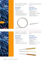 Pt100 temperature sensor - PTFE - TECSYSTEM srl - RTD