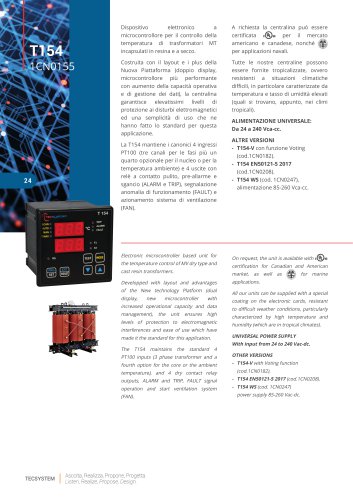 VRT200 1CN0077 - TECSYSTEM srl - PDF Catalogs | Technical Documentation | Brochure
