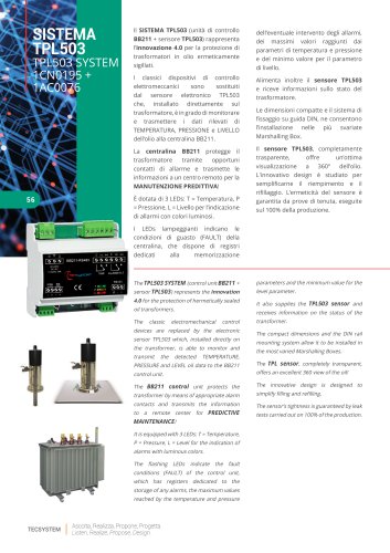 All TECSYSTEM srl catalogs and technical brochures