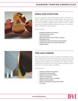 Diamond Turning Capabilities - II-VI INFRARED - PDF Catalogs ...