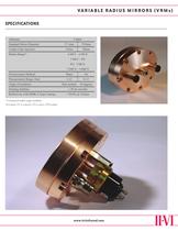 Variable Radius Mirror Brochure - II-VI INFRARED - PDF Catalogs | Technical Documentation | Brochure