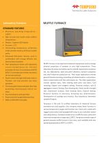 Laboratory Furnace - TEMPSENS - PDF Catalogs | Technical Documentation | Brochure