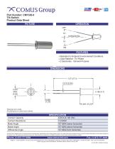 Analog tilt switch - CM1320 - The Comus Group
