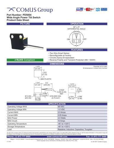RI-70 Series - The Comus Group - PDF Catalogs | Technical Documentation ...
